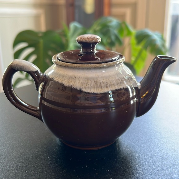 Kitchen | Vintage Northland Stoneware Teapotjapan Brown Tan | Poshmark